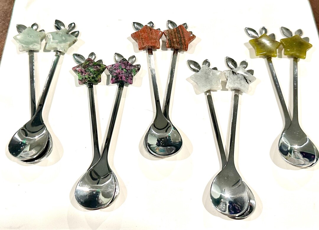 Crystal Star Spoon - Etsy