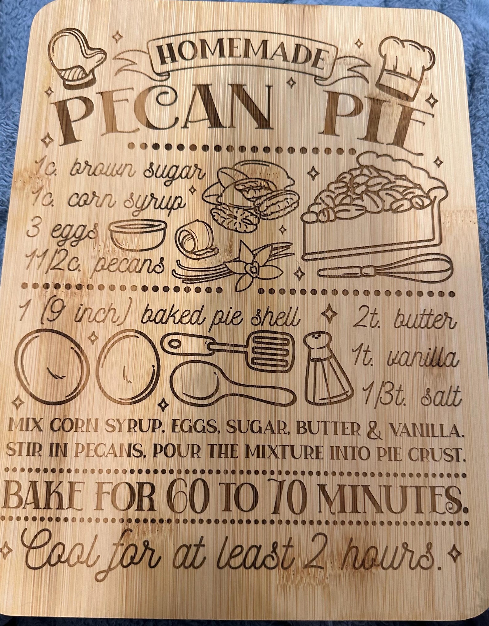 Recipe Board - Etsy