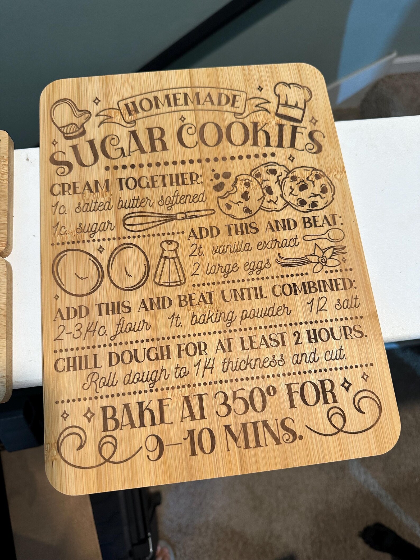 Recipe Board - Etsy