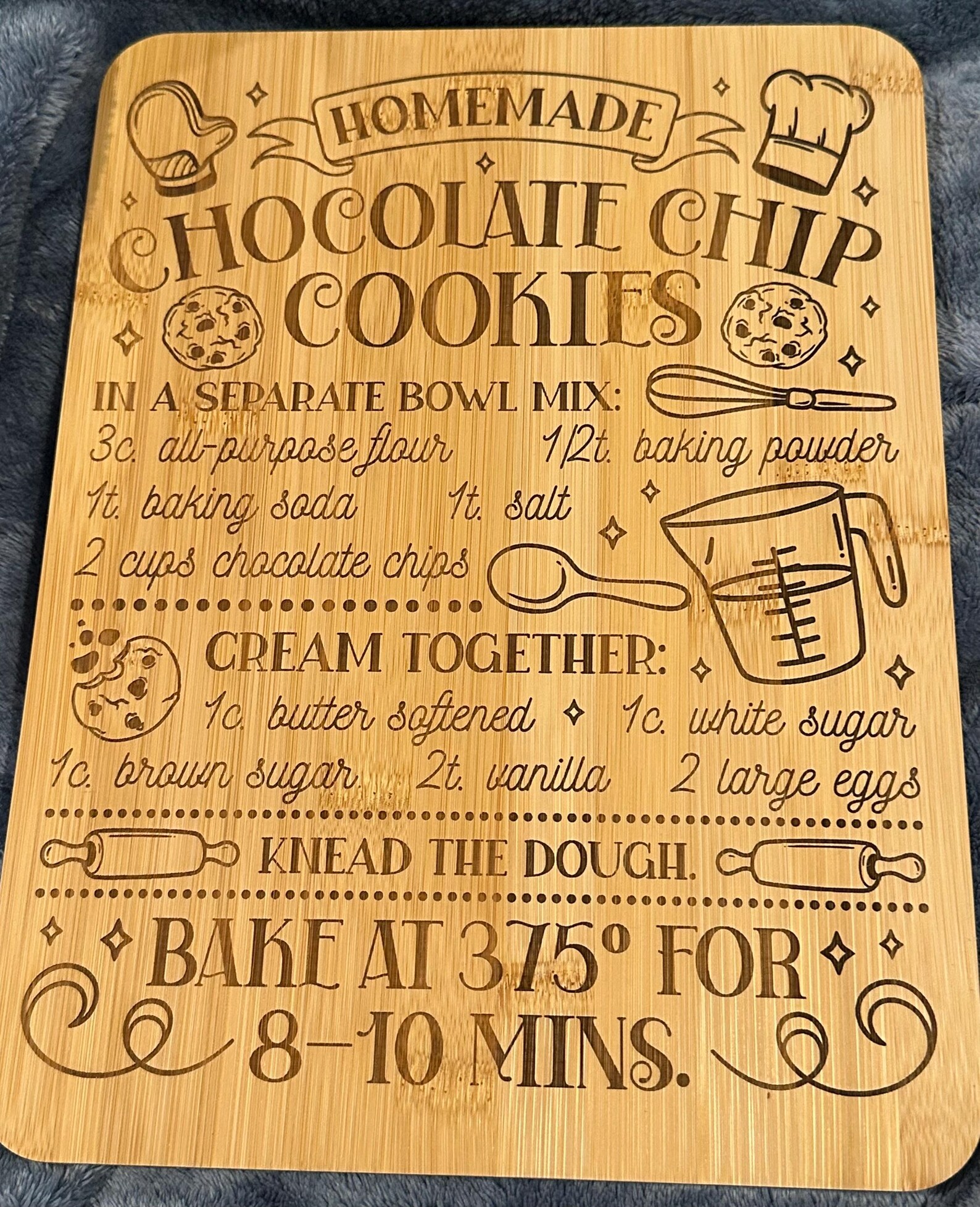 Recipe Board - Etsy