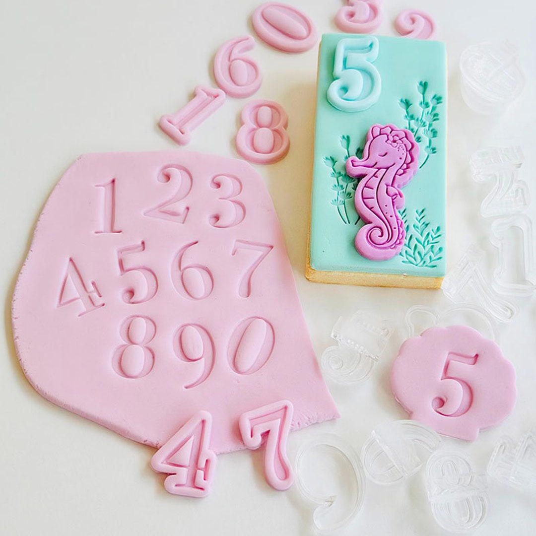 Number Embosser and Cutter Set - Etsy