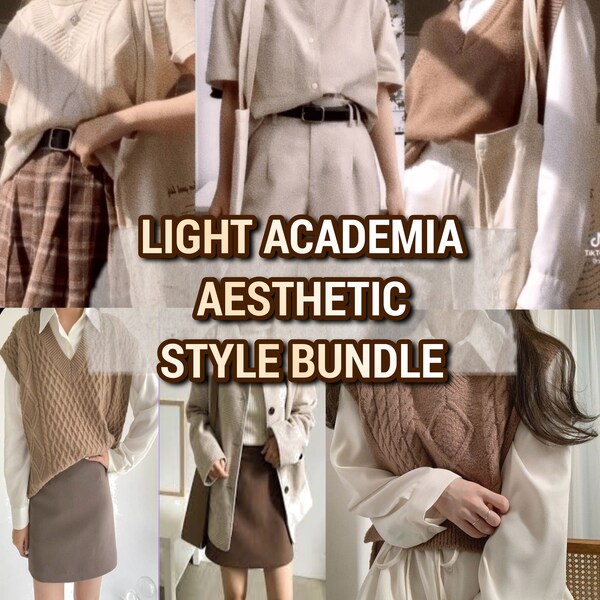 Light Academia Clothing - Etsy