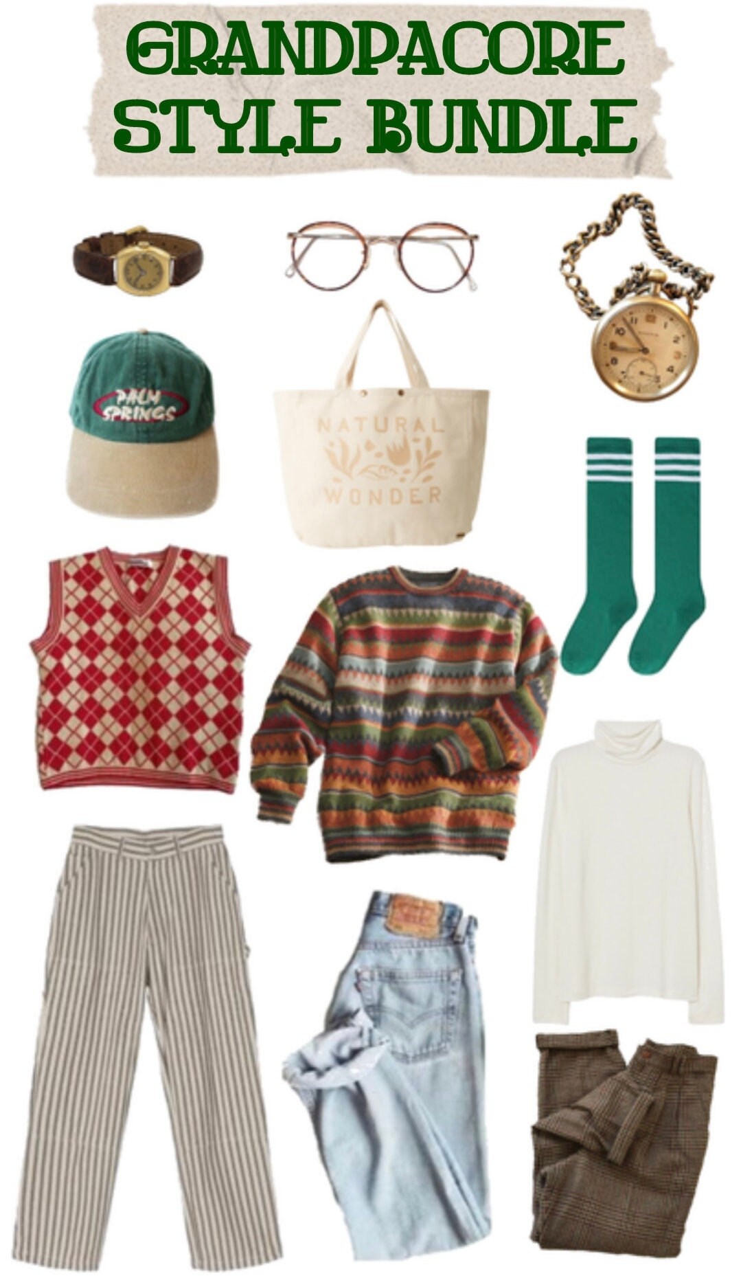 Grandpacore Aesthetic Style Bundle Mystery Box All Sizes XS to 3X ...