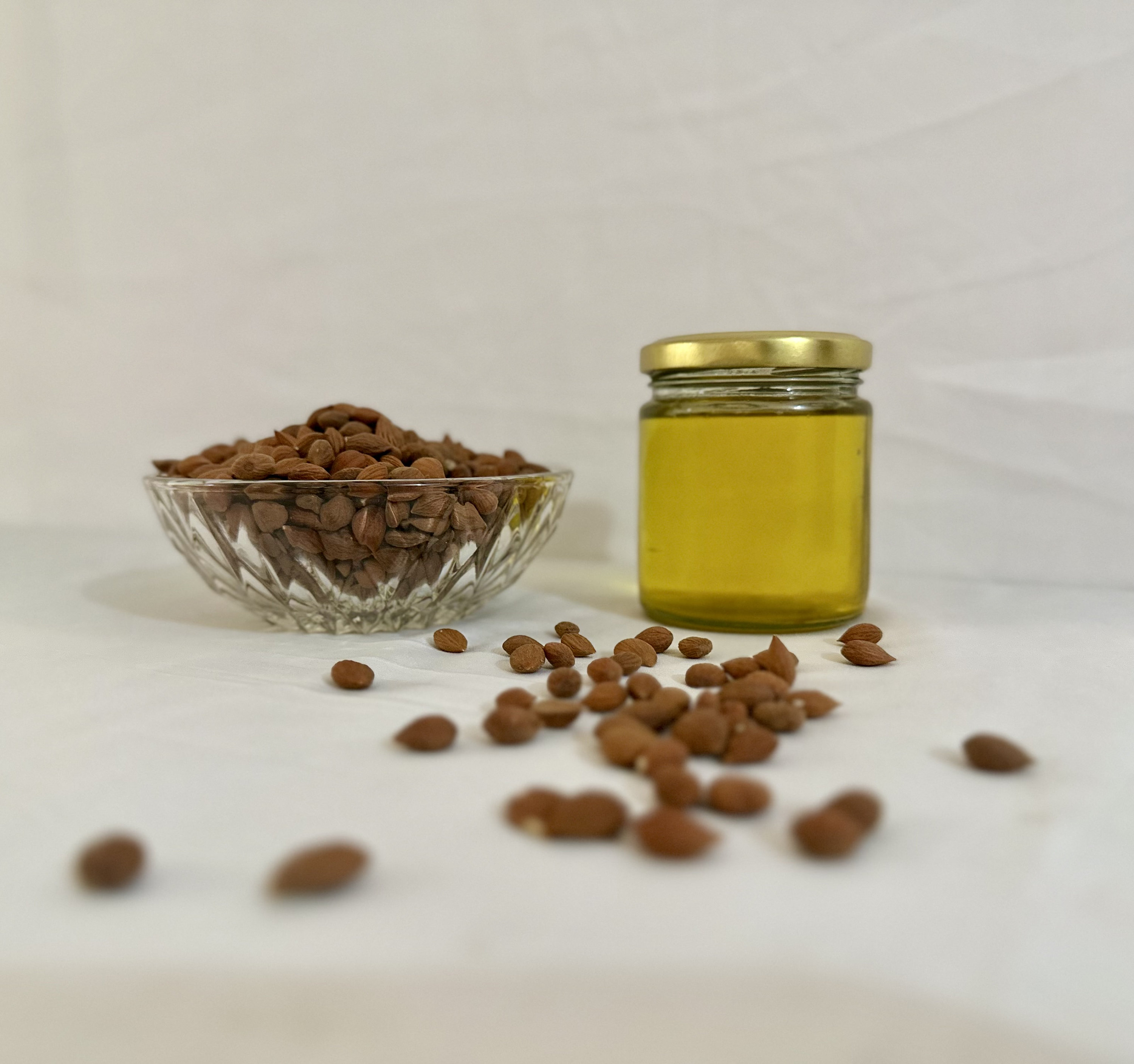 100% Natural, Unrefined, and Cold Pressed Apricot Kernels Oils 352.73oz ...