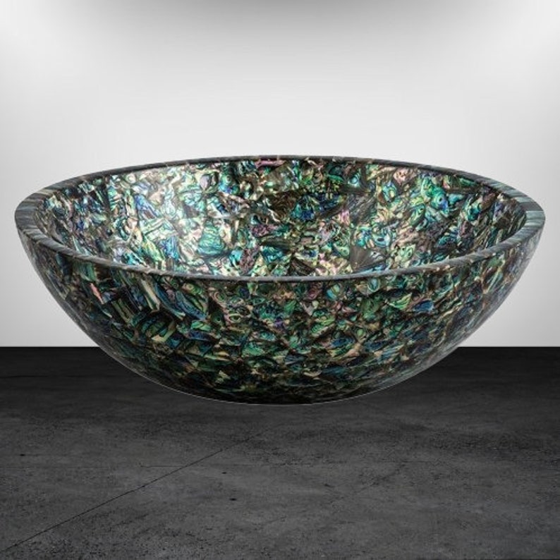 Abalone Shell Sink, Wash Basin, Top-mount Basin, Pedestal Basin, Vanity ...