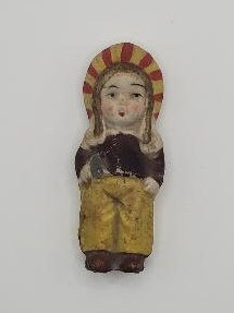 Vintage Frozen Charlotte Penny Doll Japan Indian Boy Chief Figurine - Etsy