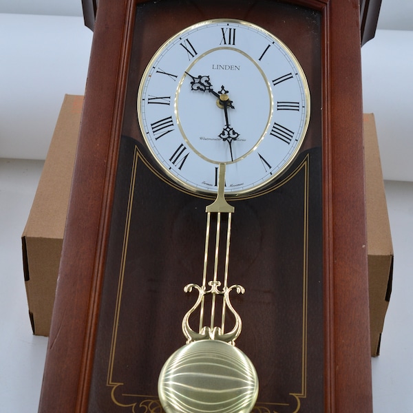 Vintage Pendulum Wall Clock - Etsy