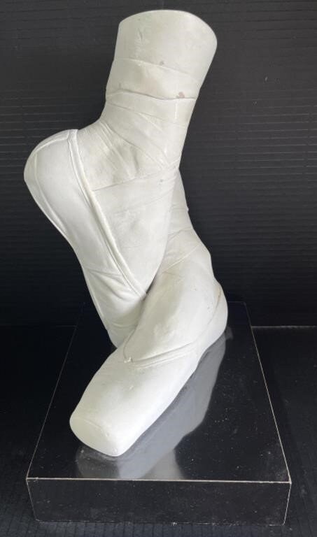 Austin Sculpture, waiting in the Wings, Ballerina Shoes, 1987 ...