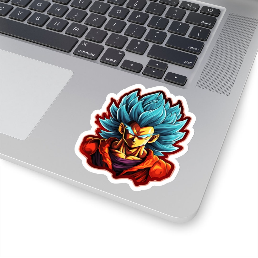 Goku Super Saiyan God Sticker - Etsy