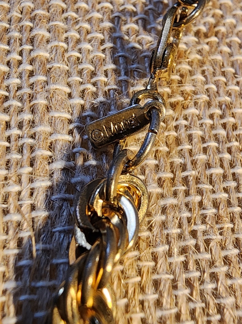 Monet 18" Gold Tone Rope Chain Necklace - Etsy