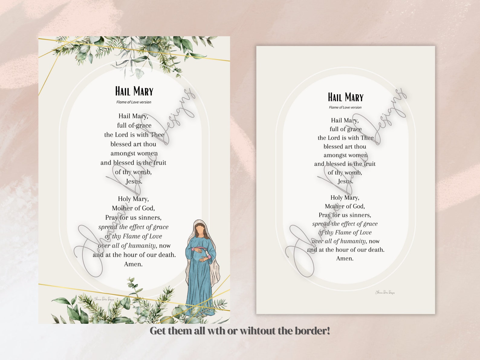 Catholic Educational Posters Bundle Christian Wall Art Faith Decor Kids ...