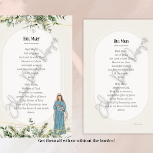 Catholic Educational Posters Bundle Christian Wall Art Faith Decor Kids ...