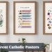 Catholic Educational Posters Bundle Christian Wall Art Faith Decor Kids ...