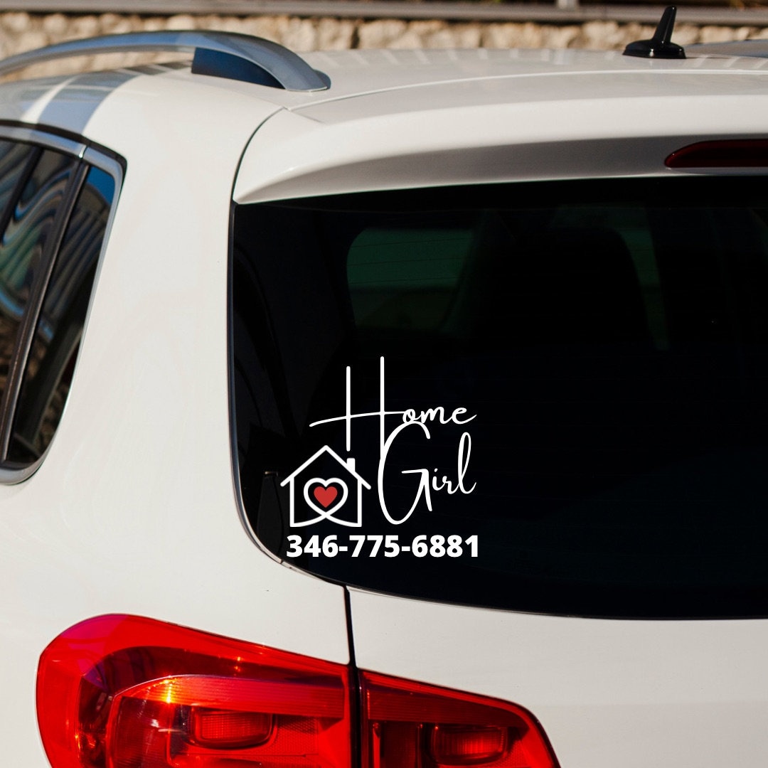 Home Girl Realtor REAL ESTATE Decal Real Estate Agent Decal Realtor ...