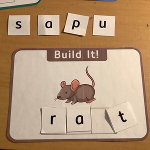 Word Builders: CVC Short 'o' Vowel Edition - Etsy