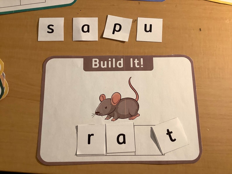 Word Builders: CVC Short 'o' Vowel Edition - Etsy