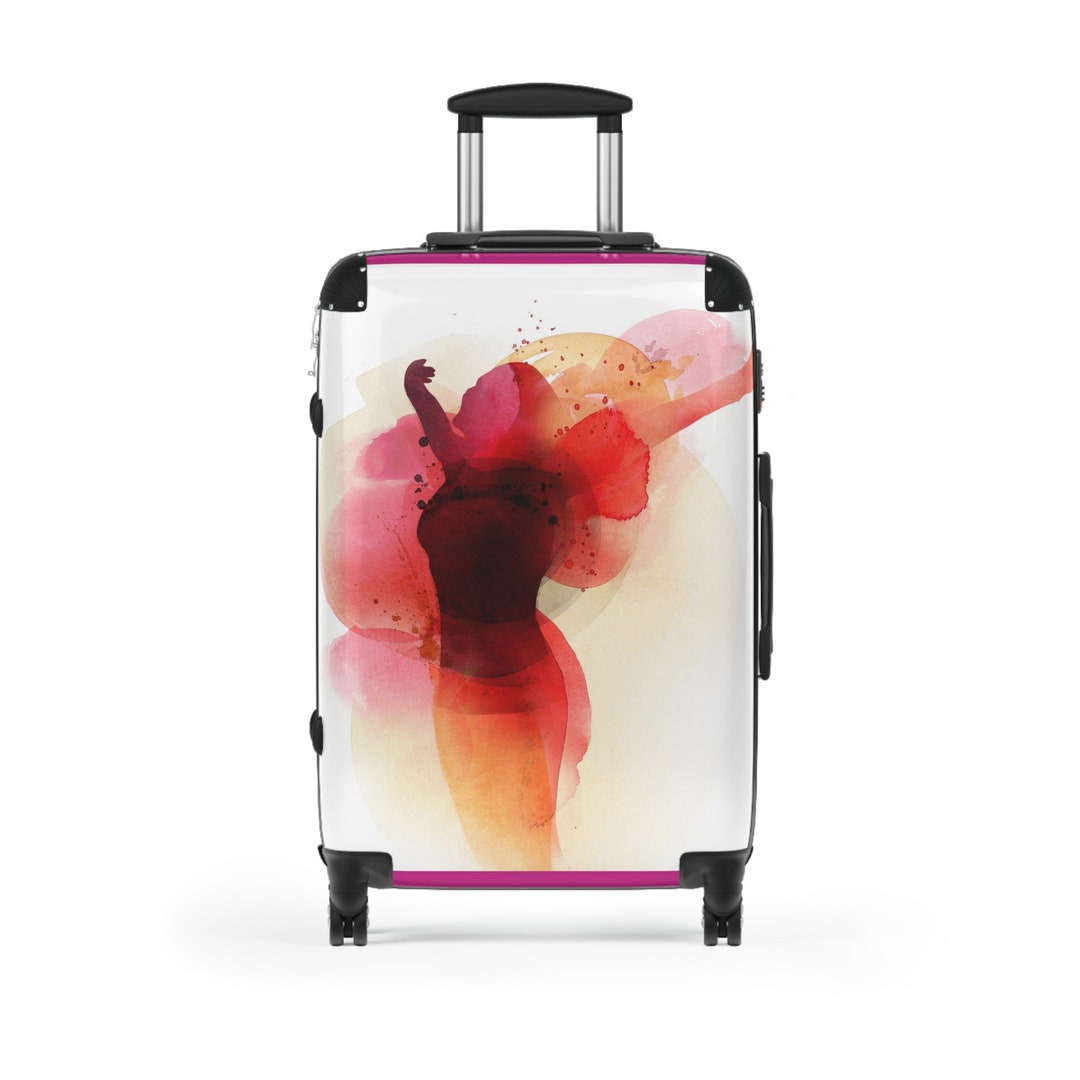 Woman Shows Her Luck by Throwing Hands up on Your Traveling - Etsy