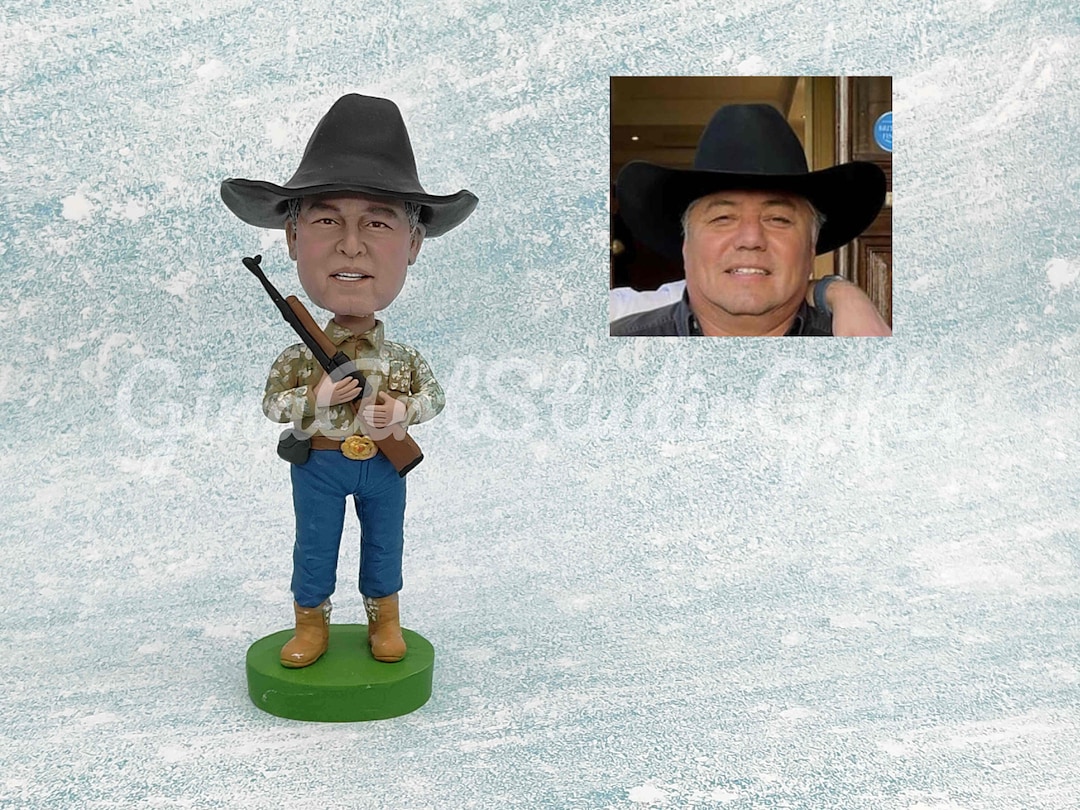 Hunter Bobble Head Custom, Huntsman Statue Personalized, Custom Bobble ...