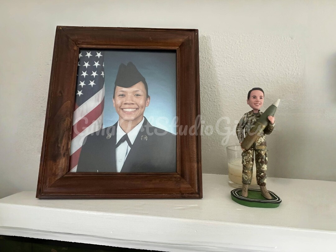 Custom Soldier Bobblehead, Personalized Military Gifts, Military ...