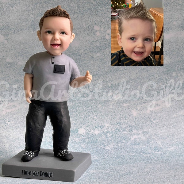 Personalized Bobble Head Boy - Etsy