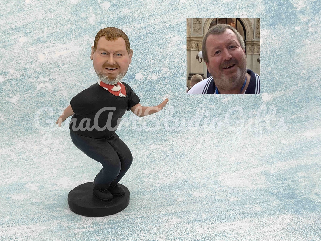 Dancing Man Bobblehead Custom, Dancing Statue Custom, Funny Gift for ...