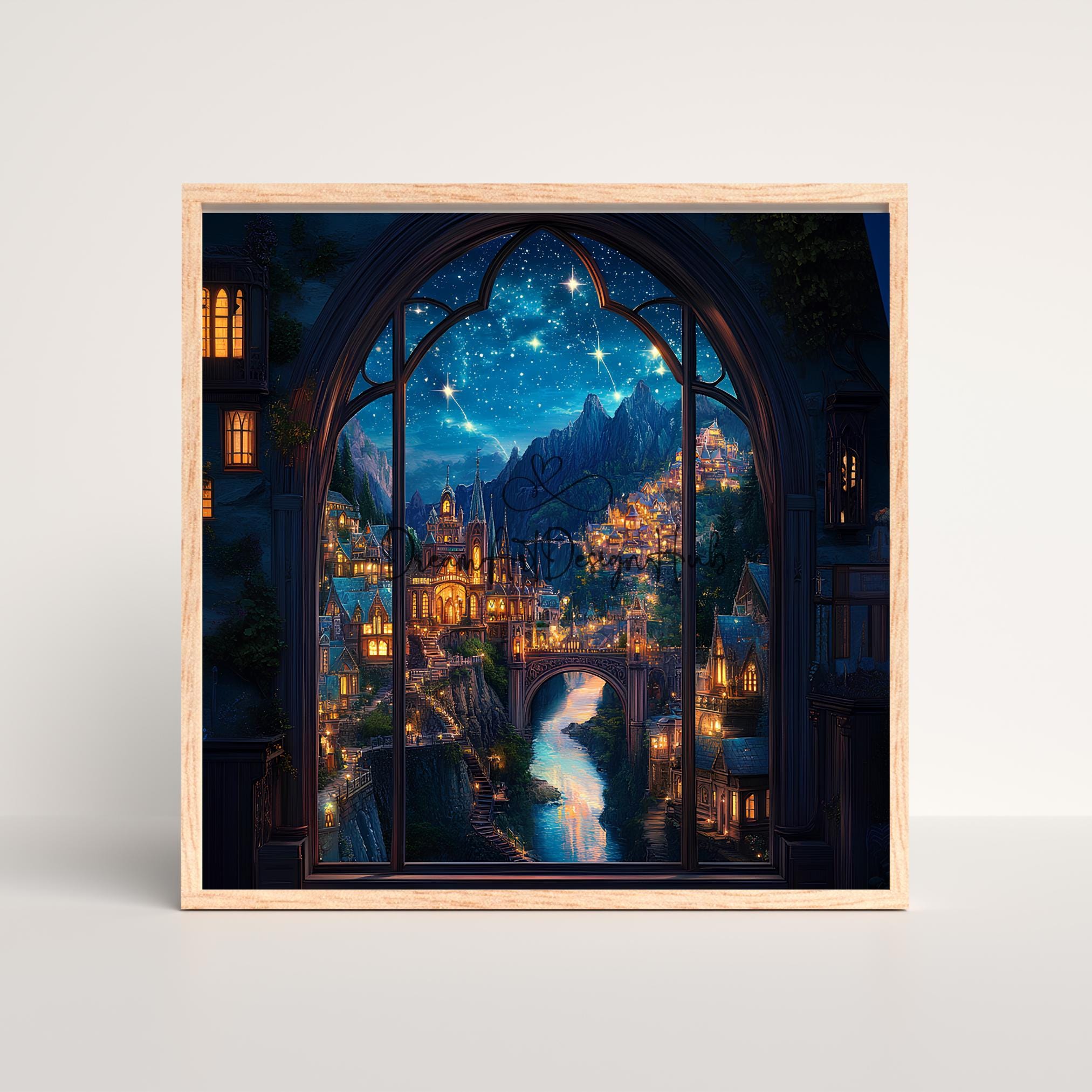 Velaris Night Court TV Art: ACOTAR Bookish Decor (digital Download 4K ...