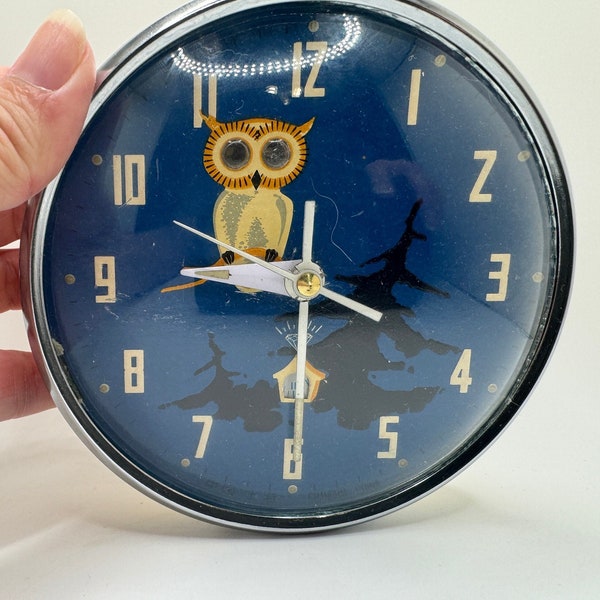 Owl Clock - Etsy