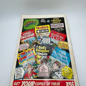 Archie's One Way Spire Christian Comics Copyright 1973 by Archie ...