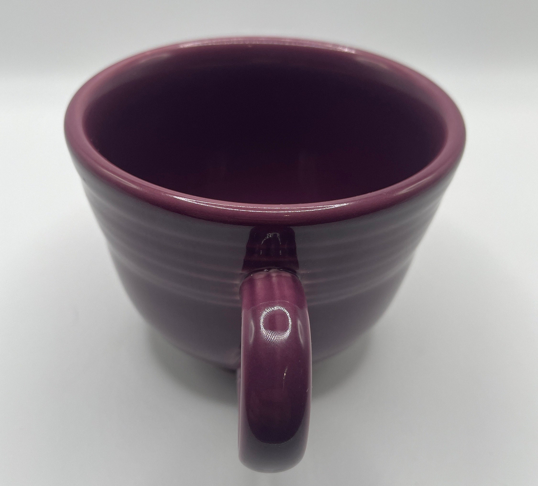 Mulberry Fiestaware Cup Marked on Bottom HLC Fiesta USA - Etsy