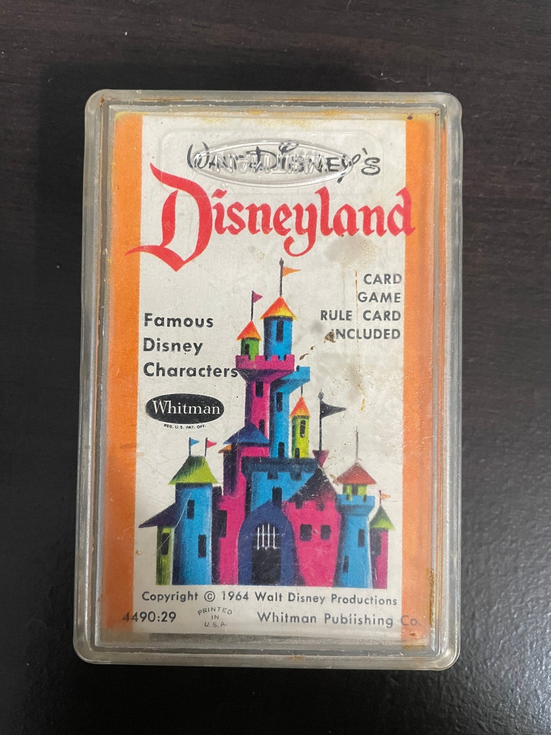 1964 Walt Disney's Disneyland Card Game - Etsy