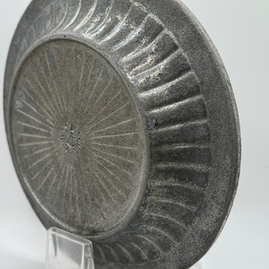 Vintage Pewter Wilton Armetale Bowl With Flutes and Pearl Pattern - Etsy