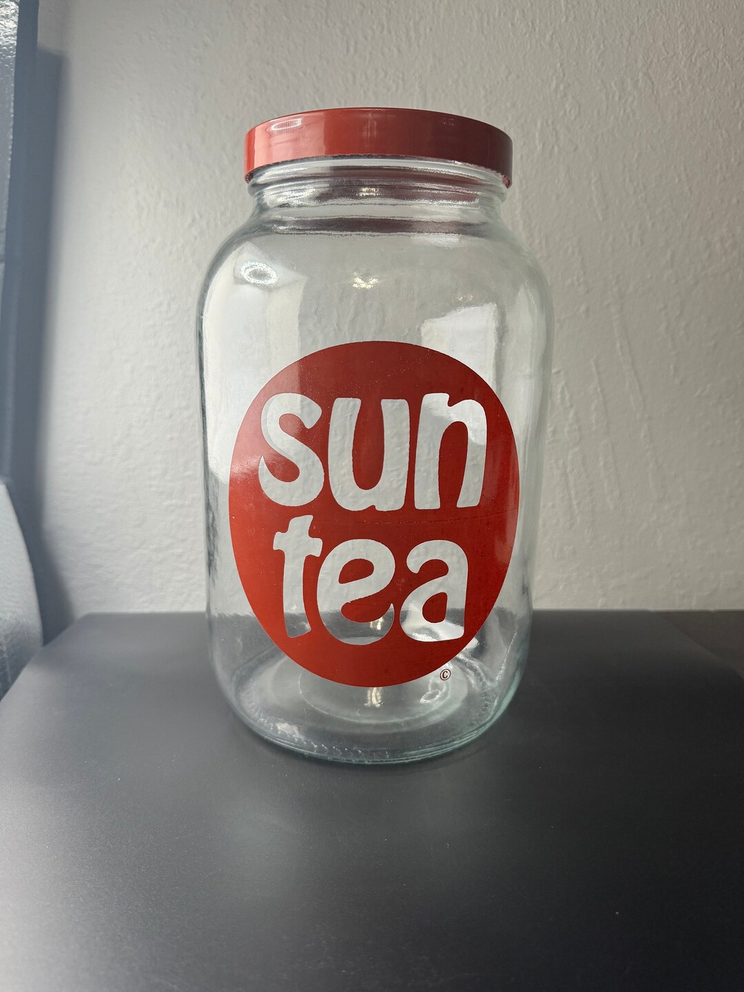 Vintage Sun Tea Glass Jar Large Southern Iced Tea - Etsy