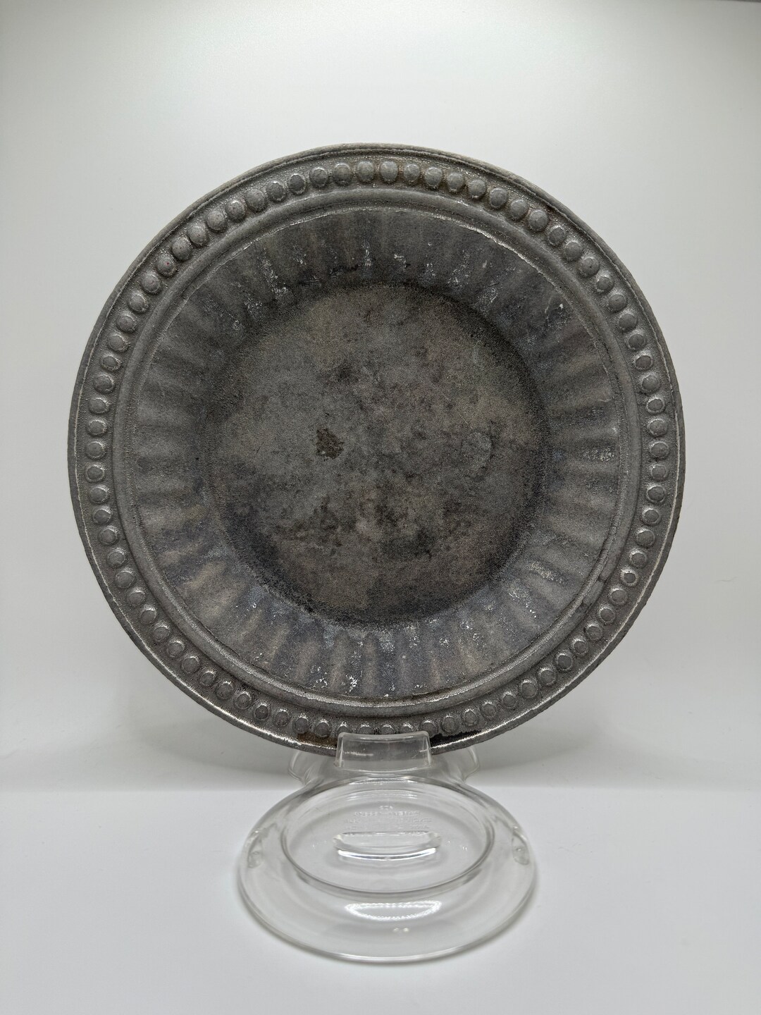 Vintage Pewter Wilton Armetale Bowl With Flutes and Pearl Pattern - Etsy