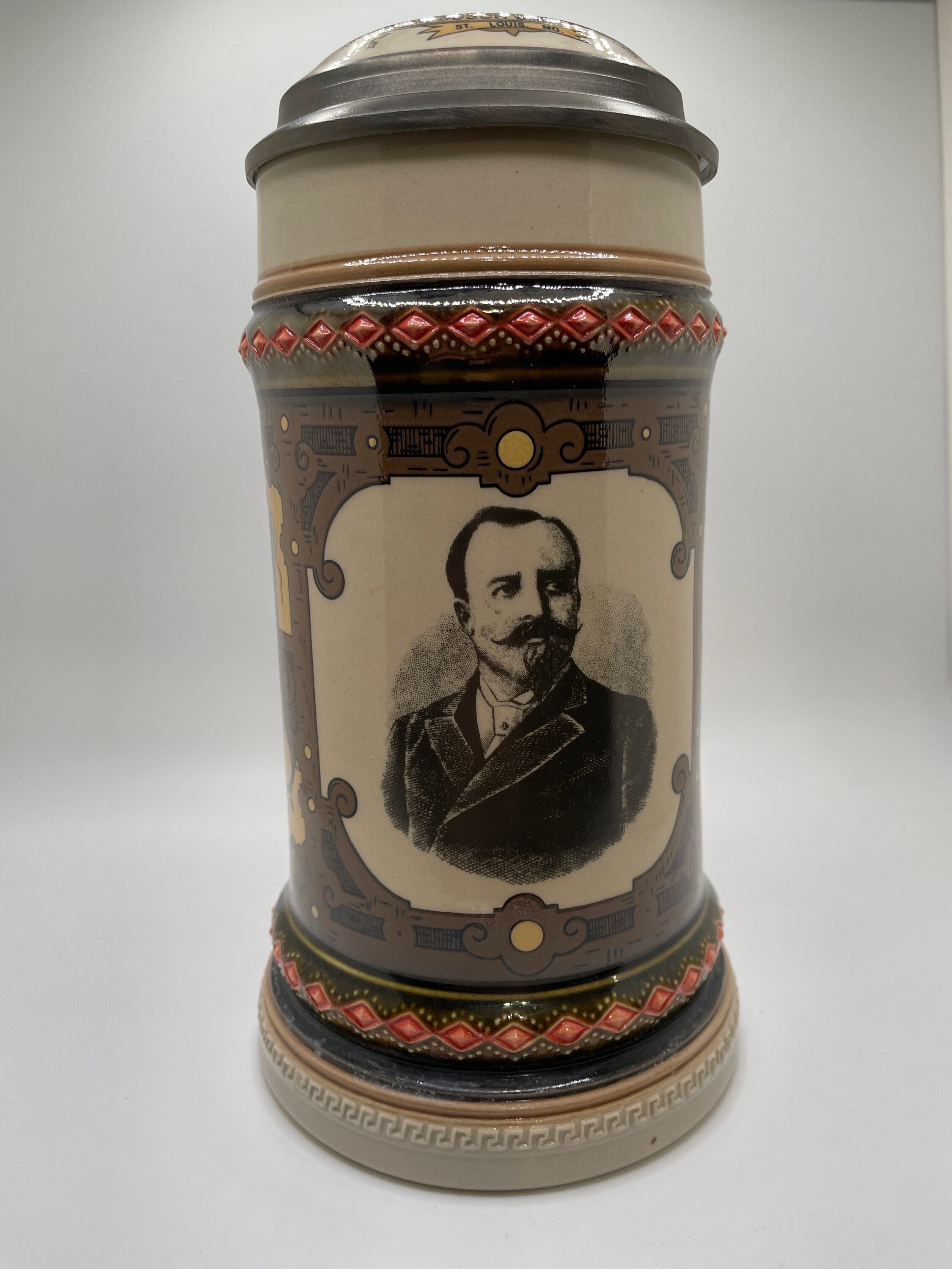 1993 Anheuser Busch Founders Series Adolphus Busch Beer Stein - Etsy