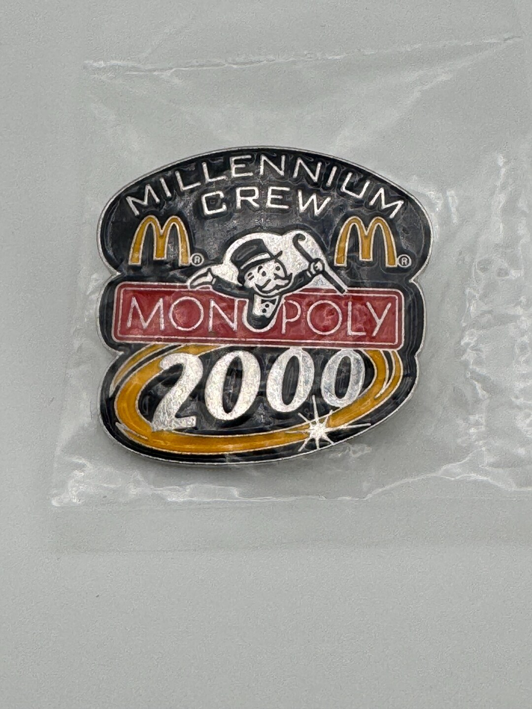 Mcdonald's Monopoly Employee Pins 2000 Millenium Crew Pin - Etsy