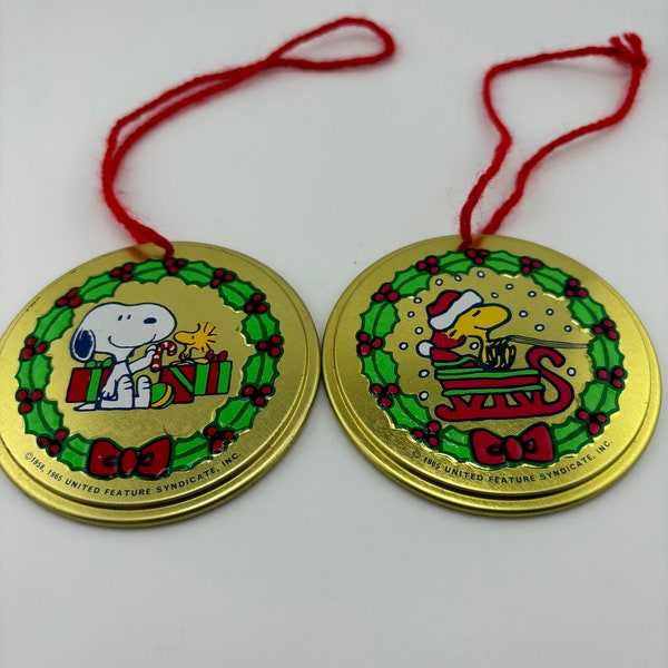 Vintage Snoopy Tin - Etsy