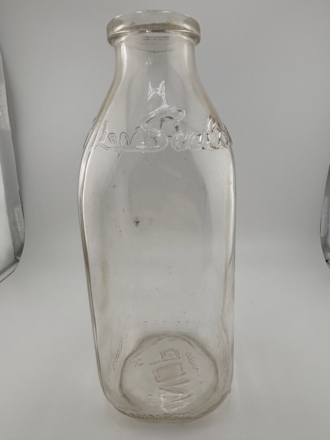 Roszell's Dairy Sealtest Milk Bottle Peoria Illinois One Quart ...