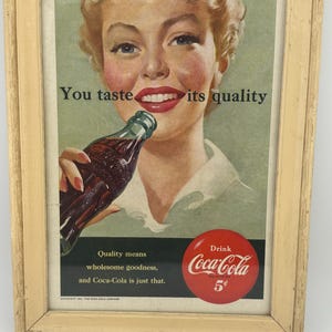 1951 Coca-cola Advertisement "you Taste It's Quality" Magazine ...