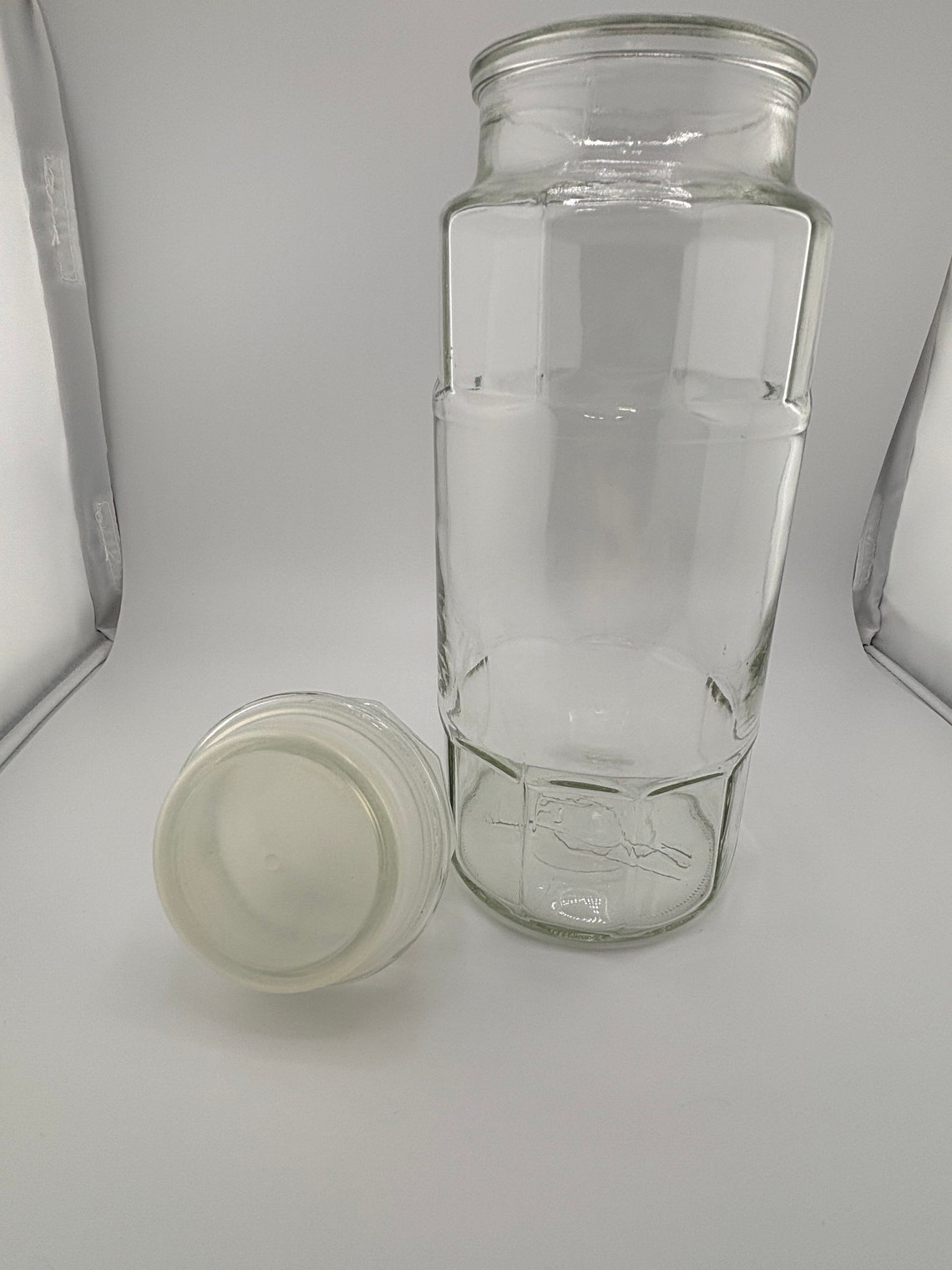 Mr Peanuts Glass Jar With Lid Anchor Hocking Vintage - Etsy