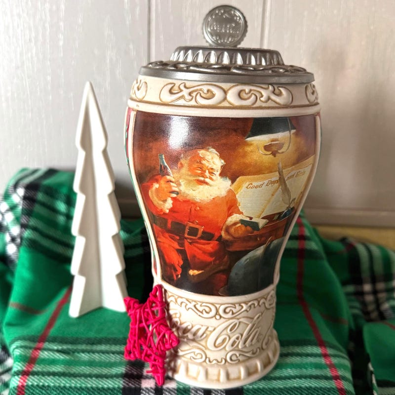 Christmas Stein 1996 - Etsy