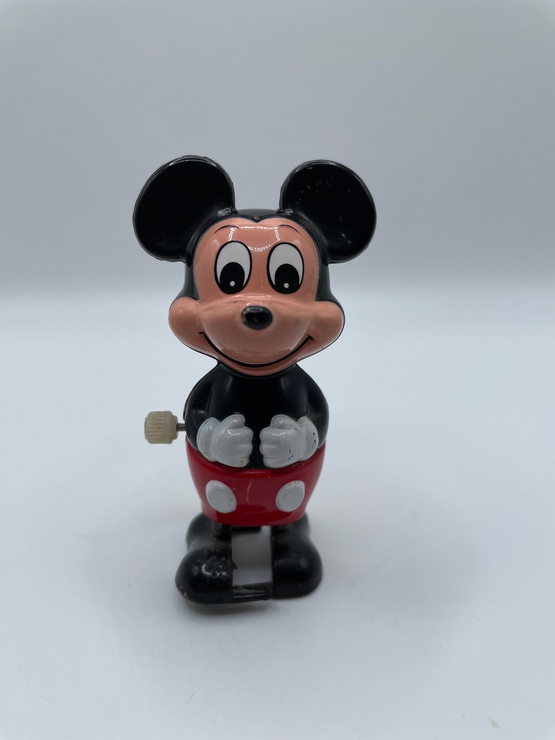 Mickey Mouse Wind up Walking Toy Tomy Co, Walt Disney Productions ...