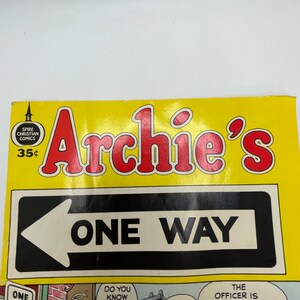 Archie's One Way Spire Christian Comics Copyright 1973 by Archie ...