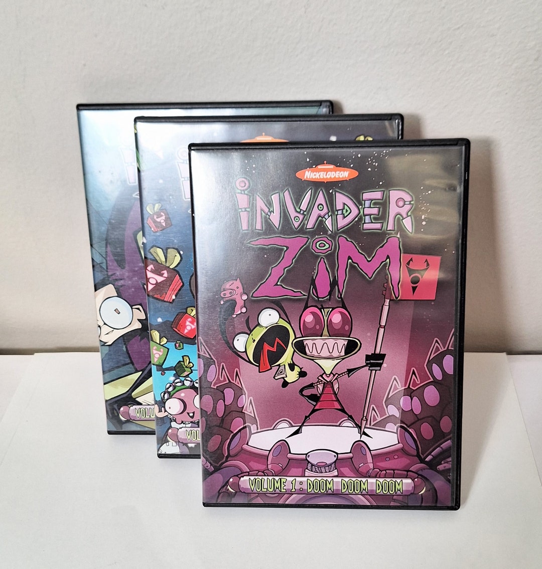 Invader Zim Complete Collection DVD Box Set - Etsy