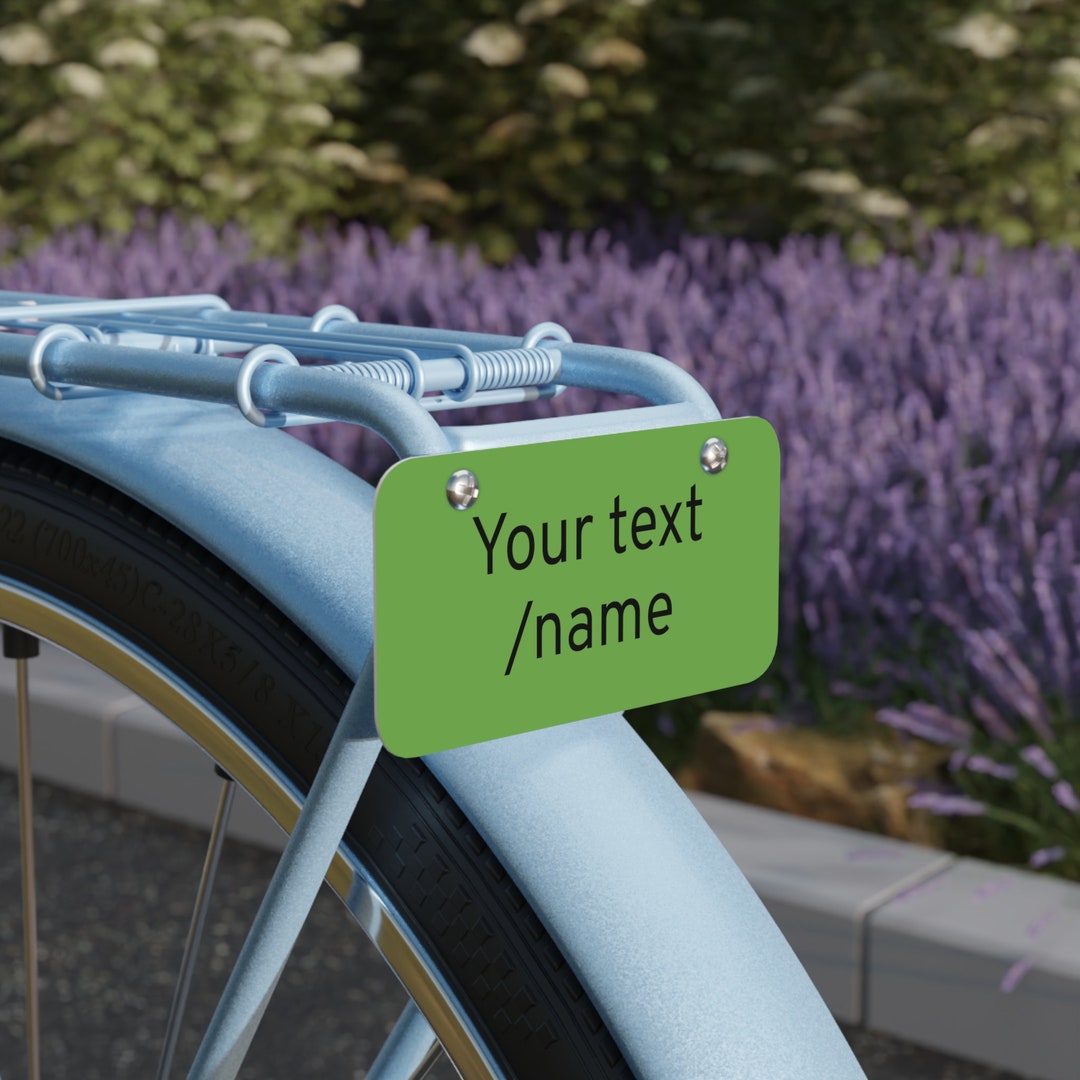 Mini License Plate, Bike License Plates, Kids License Plates, Gift ...