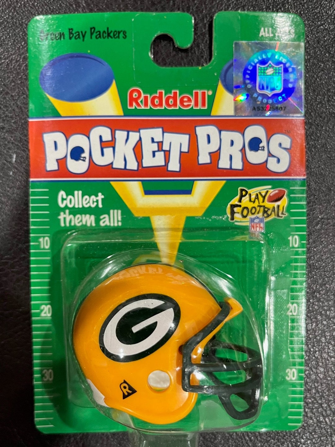 Riddell NFL Pocket Pro Helmet Green Bay Packers - Etsy