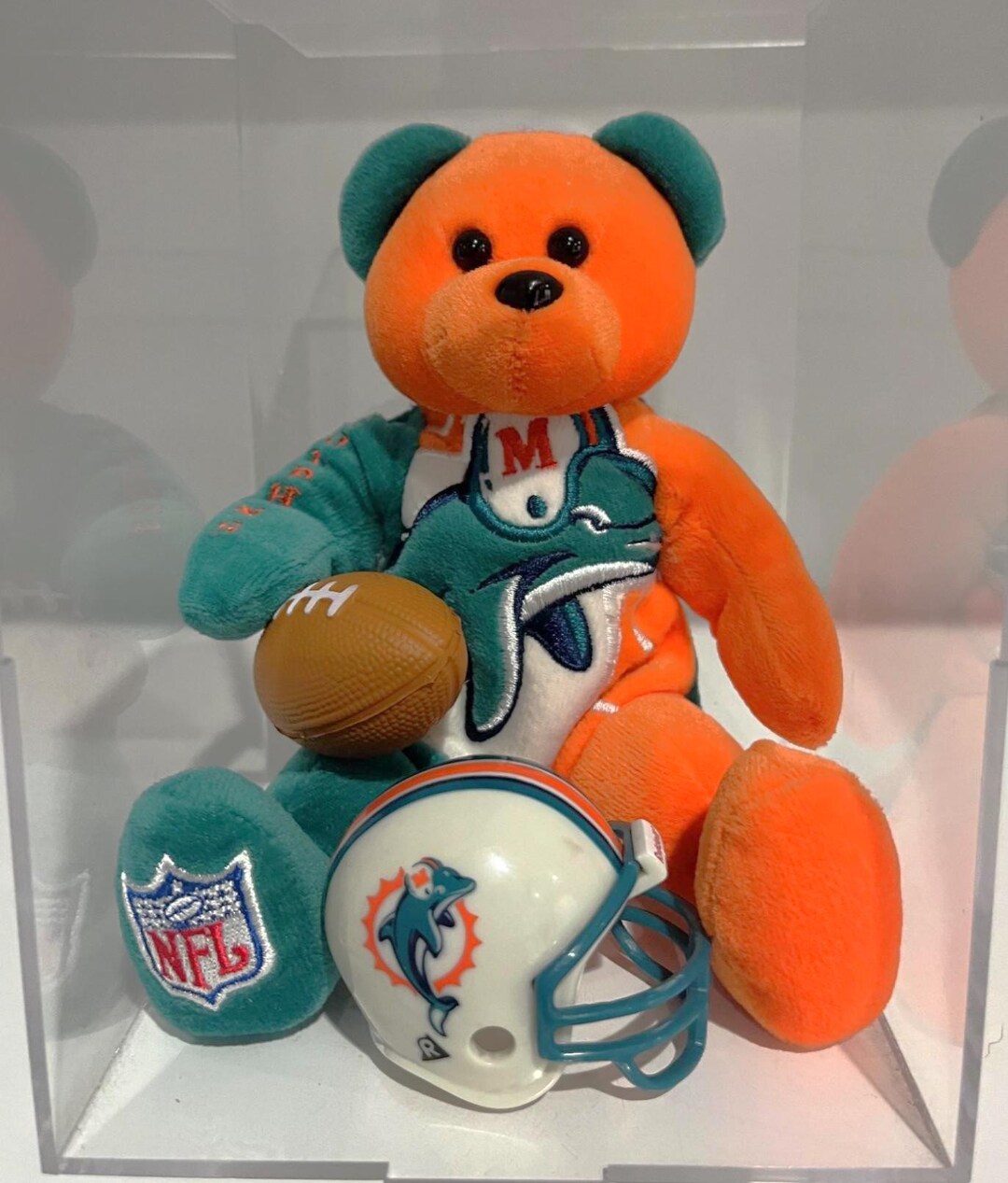 NFL Collectible Heroes - Pigskin NFL Authentic - Miami Dolphins - Etsy
