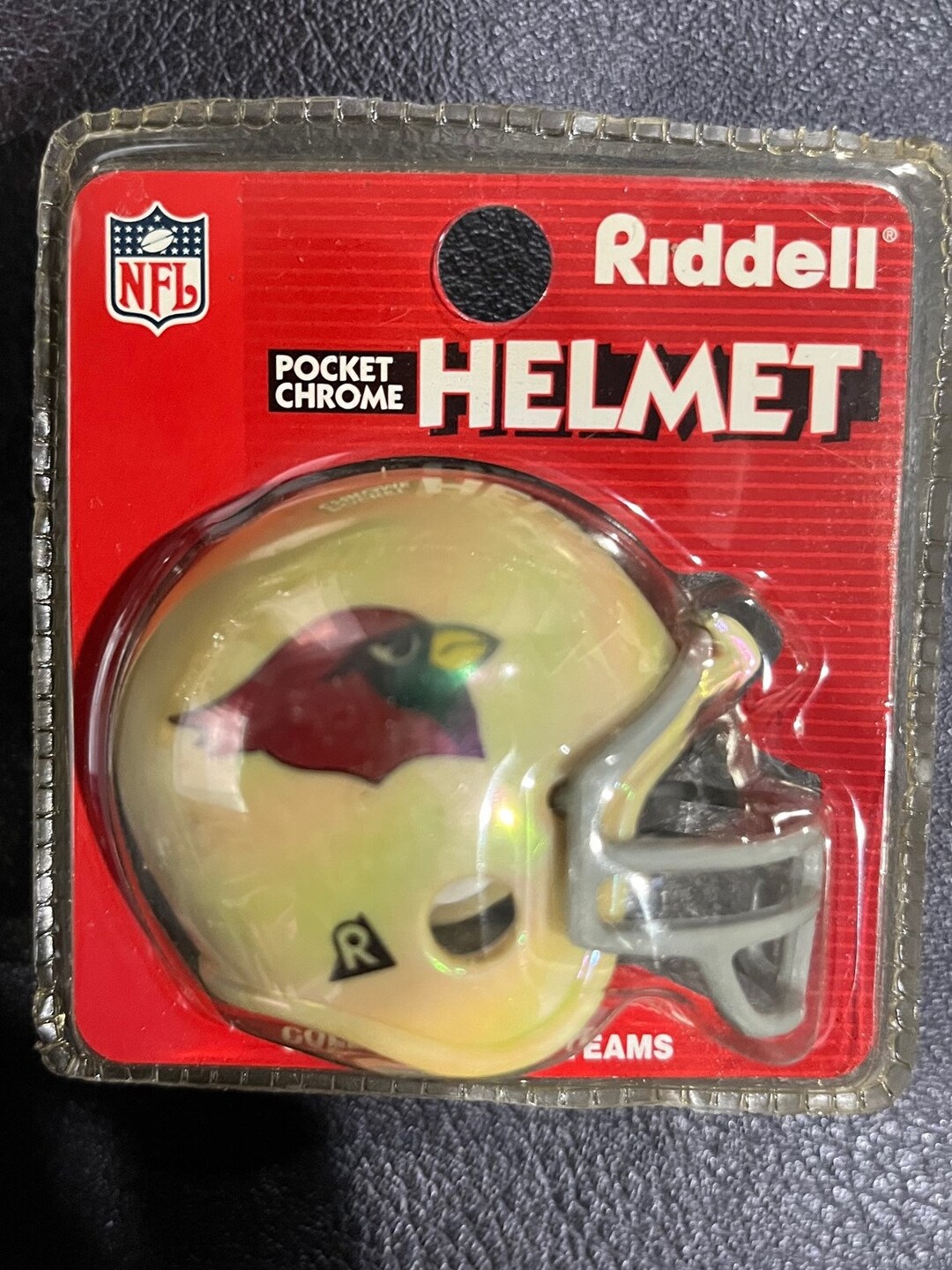 Riddell NFL Chrome Pocket Pro Helmet - Arizona Cardinals - Etsy