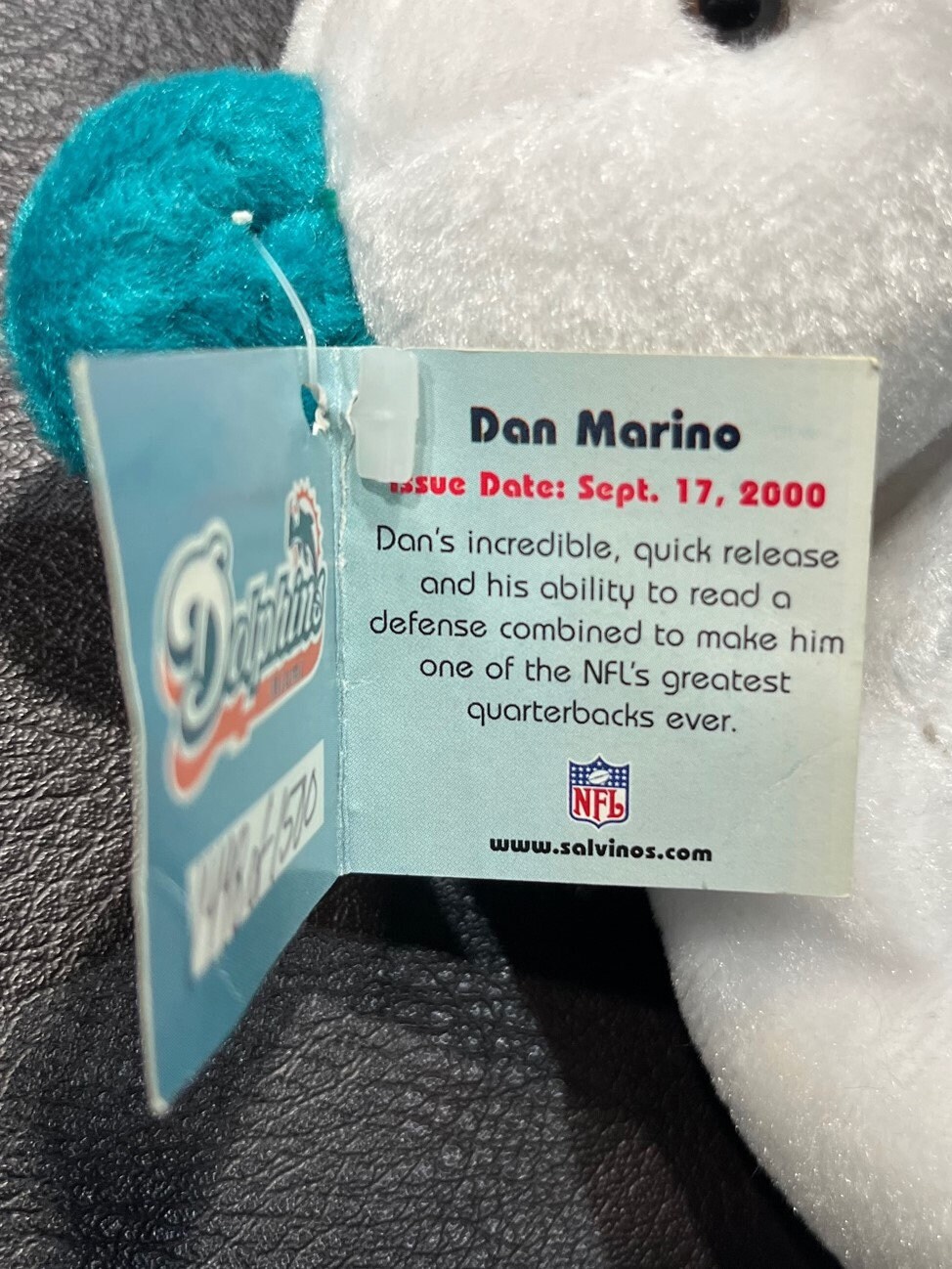 NFL Collectible Heroes Miami Dolphins Dan Marino Limited - Etsy