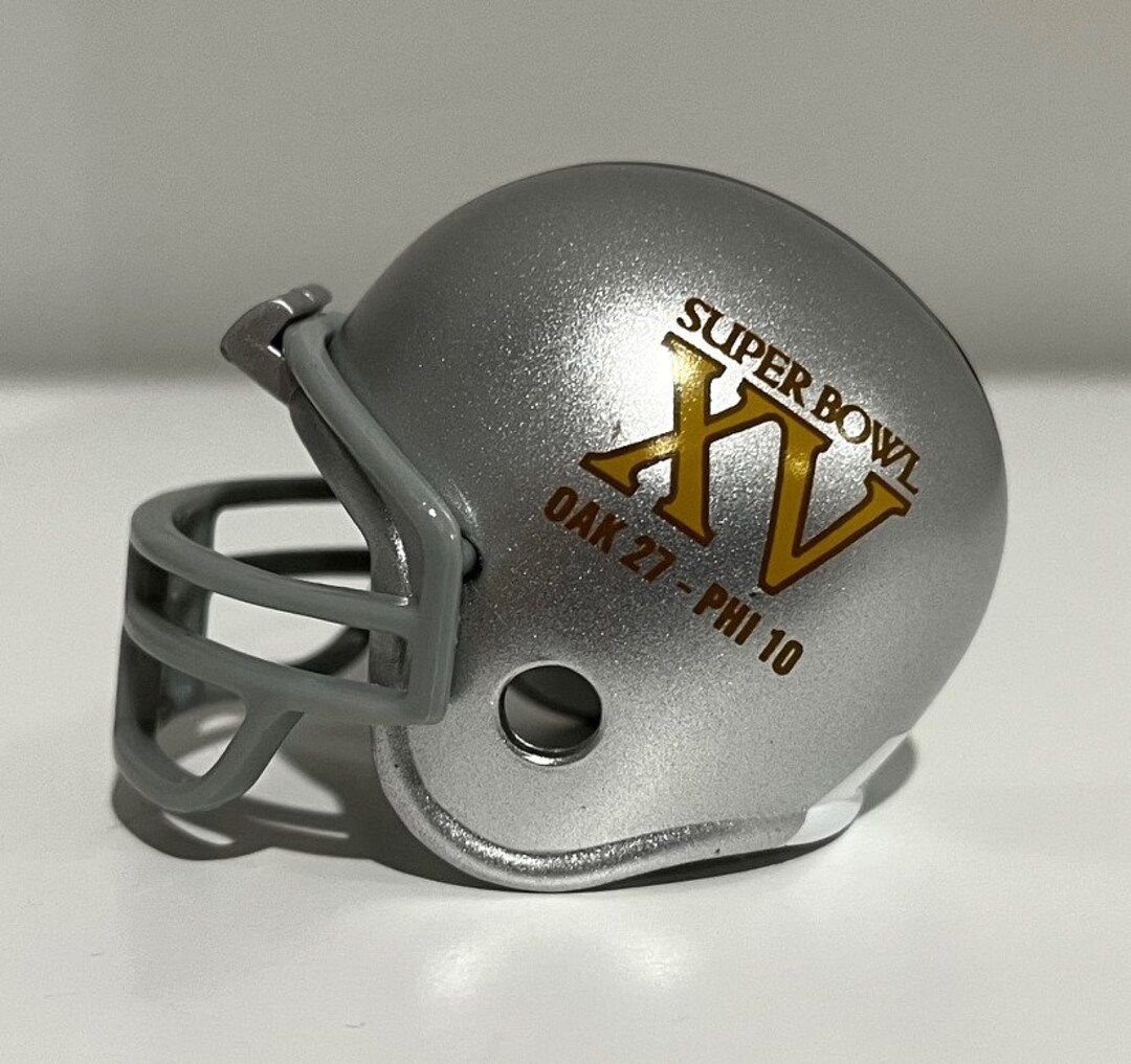 Riddell NFL Pocket Pro Helmet Oakland Raiders Super Bowl XV - Etsy