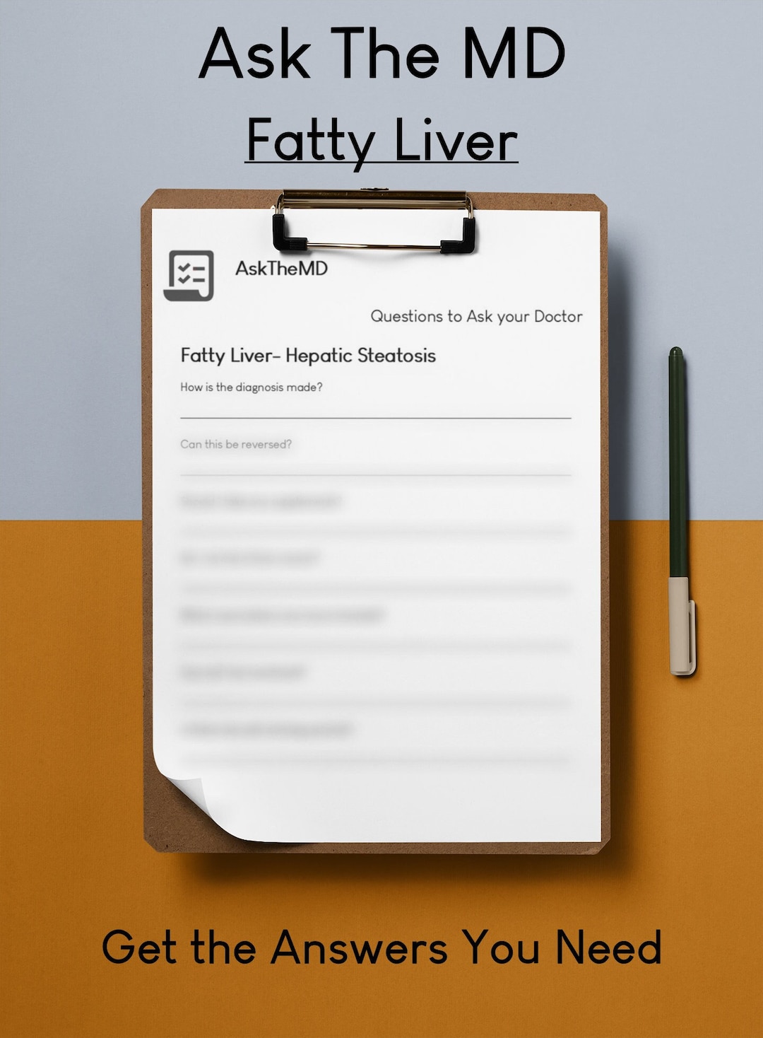 Fatty Liver- Questions to Ask Your Doctor- Hepatic Steatosis - Etsy